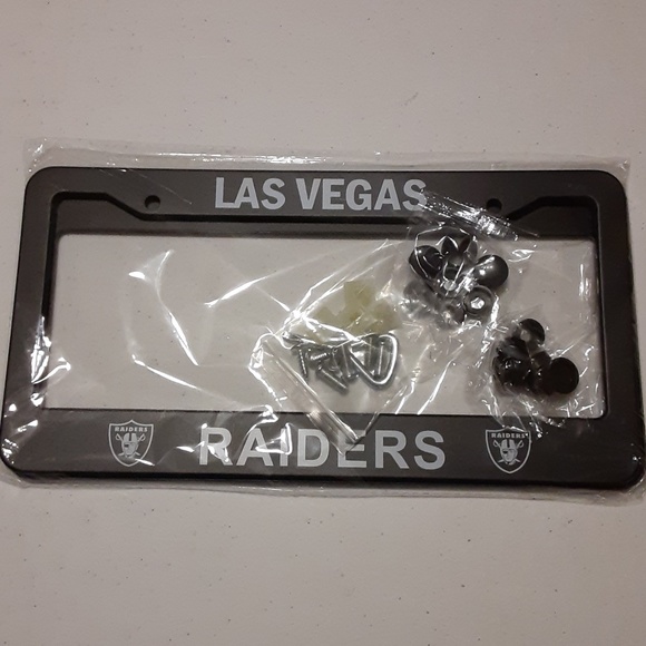 No Brand | Other | Las Vegas Raiders License Plate Frame Set | Poshmark